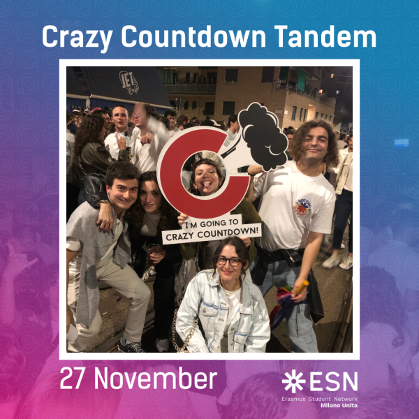 Crazy Tandem | ESN Politecnico Milano